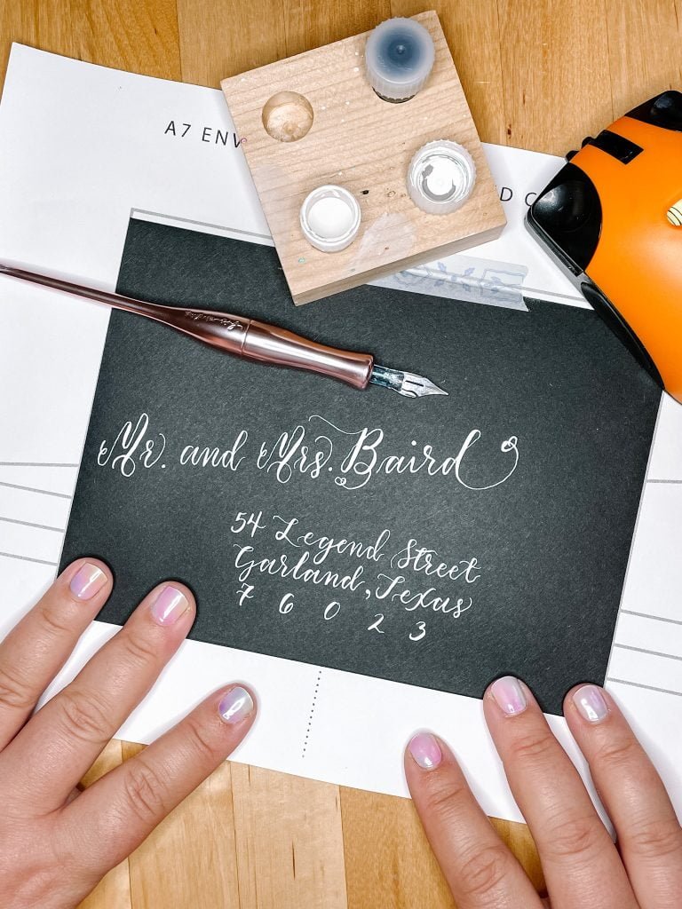 Envelope Calligraphy - Proof & Parchment Calligraphy